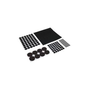 Drsnik samolepljivi klobučevina / filc - set 125 kos